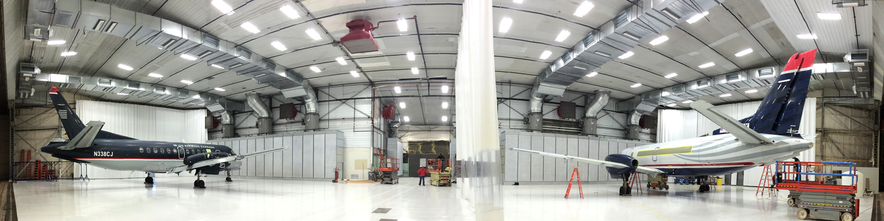 HOW AN AIRCRAFT PAINT BOOTH INSERT IS THE SOLUTION FOR YOUR HANGAR